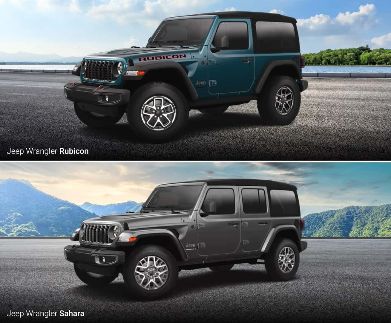 Jeep Wrangler Willys Vs Sahara: Ultimate Off-Road Comparison - Jeep ...